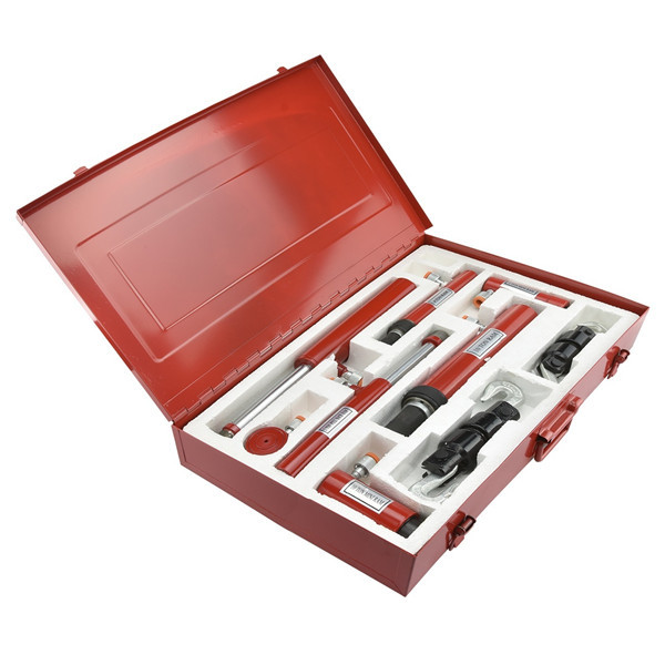 Quality Workshop 7pcs Push Pull Ram Kit 10T Hydraulic Lifting Jack for sale
