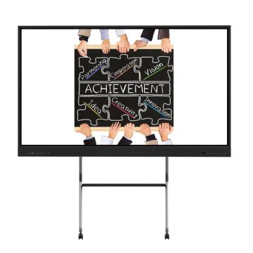 Quality 55 65 75 Inch IR Interactive Whiteboard Finger Multi Touch Smart LCD Display for sale