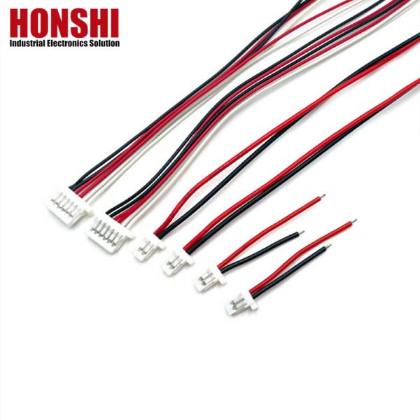 Quality Electronic Wire Harness Assembly 2 3 4 Pin JST Connector And OEM Cable for sale