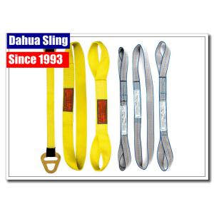 Quality Customized Logo Harga Webbing Sling , Hoist Lifting Straps Acid Resistance for sale