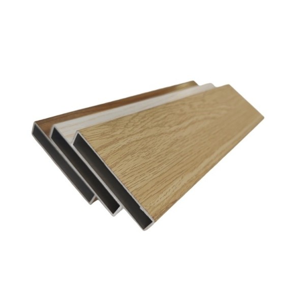 Quality Wooden Grain Aluminium Profile for Decorative Exterior Wall or Window and Door Design for sale
