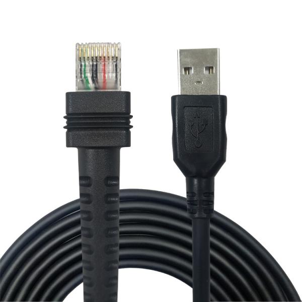 Quality 6.5FT CAB-426E Datalogic Scanner USB Cable For D100 GD4130 QD2130 for sale