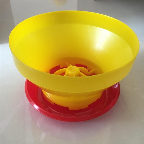 Quality 28cm*18cm Plastic Five Gallon Bucket Chicken Feeder for sale