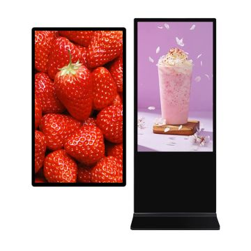 Quality Android/Windows Floor Standing Digital Signage 16.7M Display Colors With Audio for sale