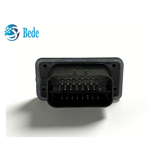 Quality AMPSEAL 1-776087-1 23-Pin Right Angle Automotive Connector PCB Header for sale