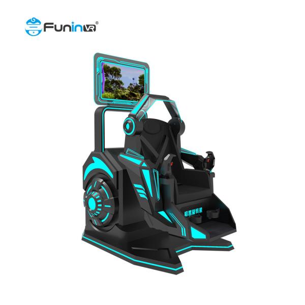 Quality Metal 1 seat 360 Degree Rotation 9D Virtual Reality Flight Simulator for sale
