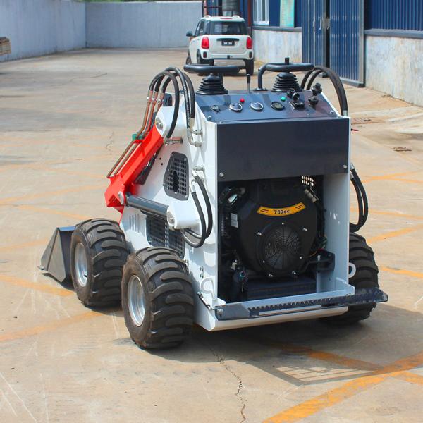 Quality China Epa Diesel Engine Multione Articulated Mini Skid Steer Loaders With for sale