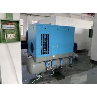 Quality Stationary 232 Psi Combined Screw Air Compressor 15 Hp Rotary Electric Portable for sale
