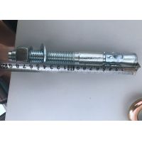 Quality M6-M24 Zinc Plated Wedge Anchor Bolts , Concrete Anchors DIN Standard for sale