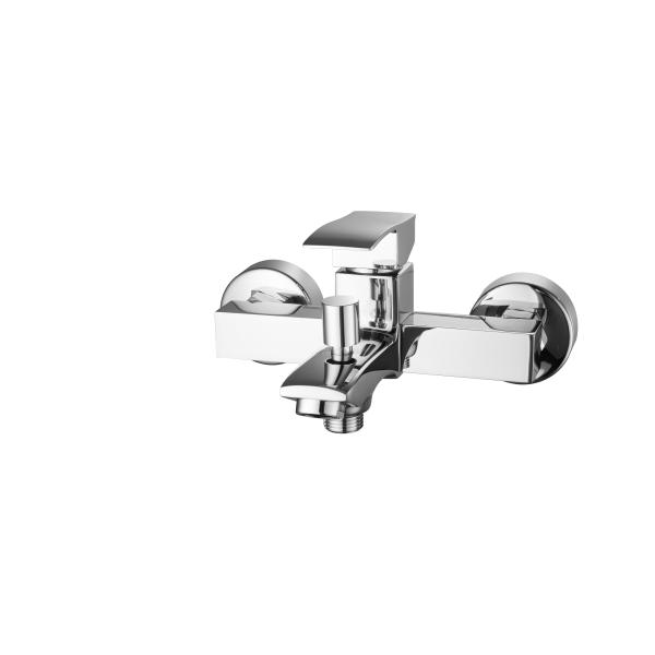Quality Contemporary Wall Mounted Shower Mixer Taps Brass Material T2041 for sale