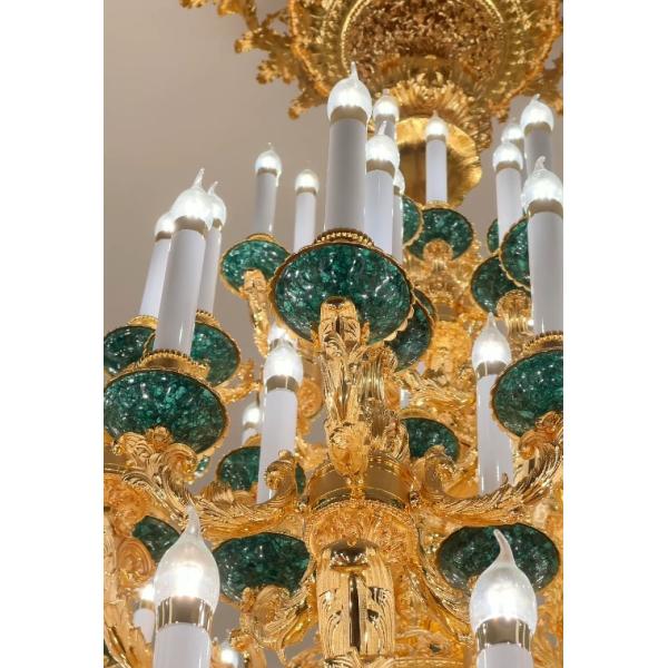 Quality European Style Candle Chandeliers Extra Large Crystal Chandeliers For High for sale