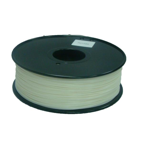 Quality High Toughness 1.75mm 3D Printer Filament PC / ABS Filament 1.3Kg / Roll for sale