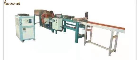Quality Full Automatic Two Sheets One Time Beeswax Press Machine And Foundation Machine With Stainless Steel Material And 4.5kw--7.5kw Power for sale