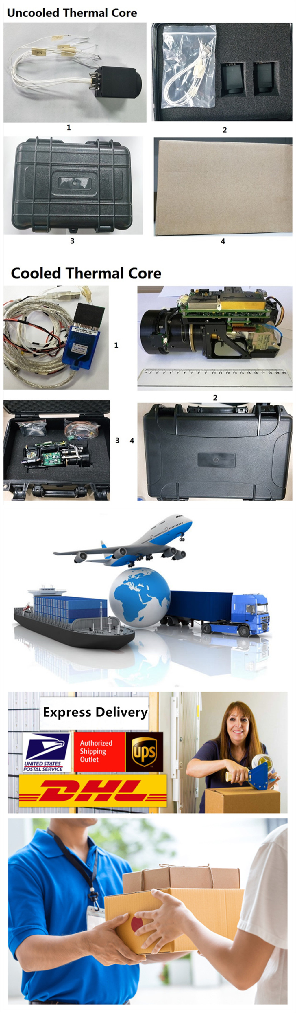 Compact LWIR Infrared Camera Module Thermal Camera Core Vox 8 - 14um ...