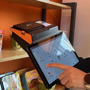 Quality Android Payment Terminal Voice Call Supported Credit Card Terminal Wireless For for sale