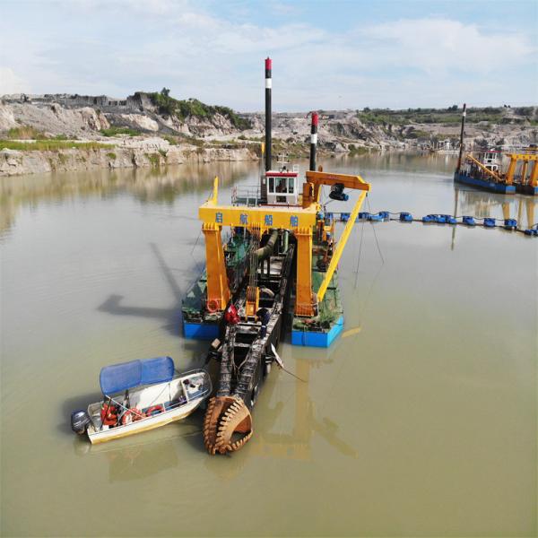 Quality Diesel Engine Hydraulic Control Cutter Suction Dredger for High Water Flow and for sale