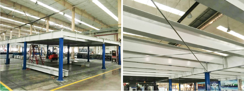 Steel Structure Garret Mezzanine Building 