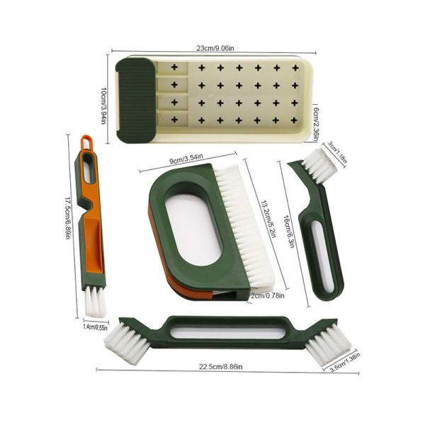 Quality Multifunctional Crevice Brush 4-In-1 Set Crevice Brush For Kitchen Cleaning for sale