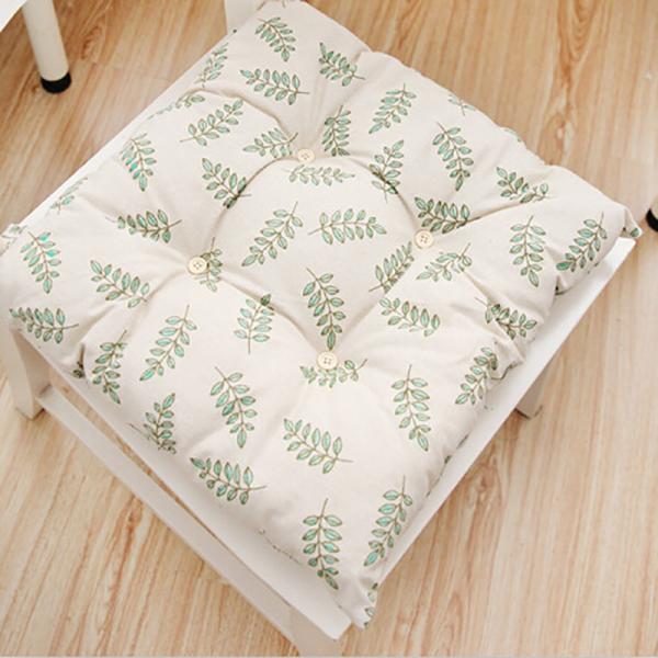 Quality 40 * 40CM Plush Seat Cushions Cotton Material Machine Washable Printing Logo for sale