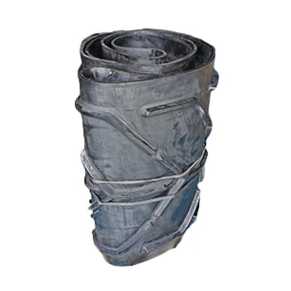 Quality W2100 53870 Milling Machine Parts Small Rubber Conveyor Belt for sale