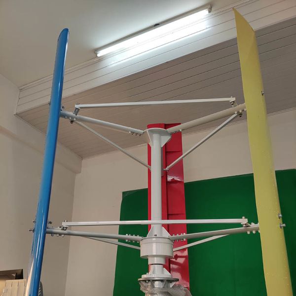 Quality Three Phase Vertical Air Turbine 1kw 2kw Most Efficient Vertical Axis Wind Turbine Design for sale