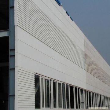 Quality Q355 Double Skin Curtain Wall 0.36mm Structural Curtain Wall Cladding System for sale