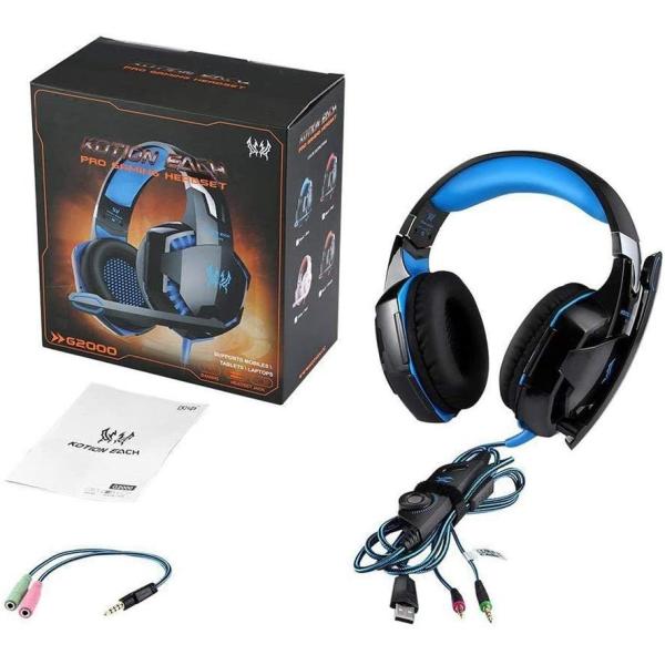 Quality Xbox One 2.2m DC5V 117dB Kotion Each G2000 Gaming Headphones for sale