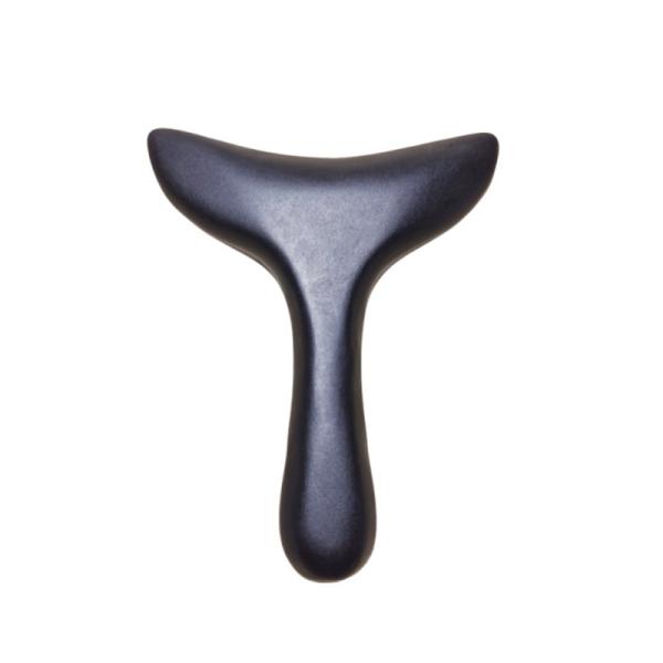 Quality ISO9001 Certified Body Massager Natural Bian Stone Gua Sha Scraping Board for Back Massage and Meridian Brush for sale