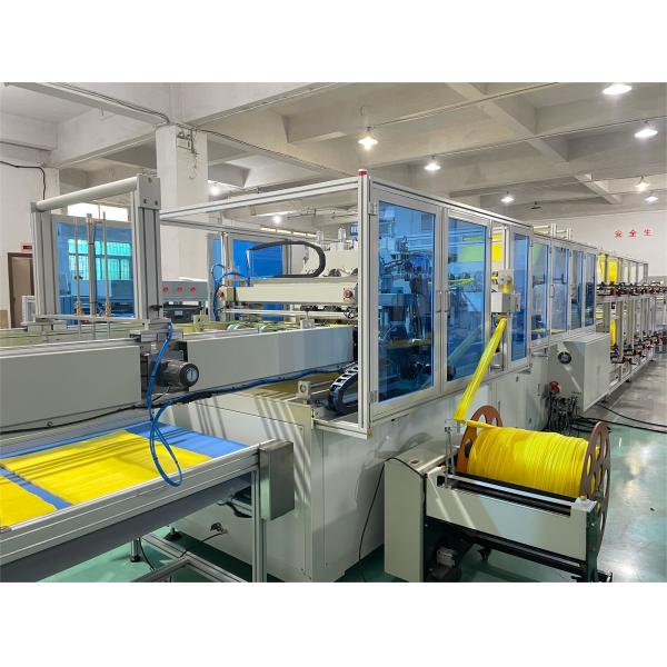 Quality 5-7M/min Innovative Ultrasonic Medium Efficiency Air Filter Bag Machine With for sale