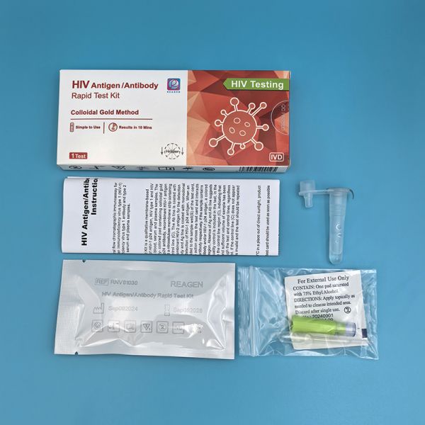 Quality 2 in 1 HIV Combo Antigen Rapid Test Kit for Home Self Test for sale
