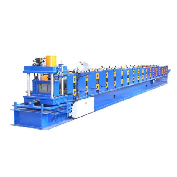 Quality High Precision Gutter Roll Forming Machine , Rain Gutter Machine With Hydraulc for sale