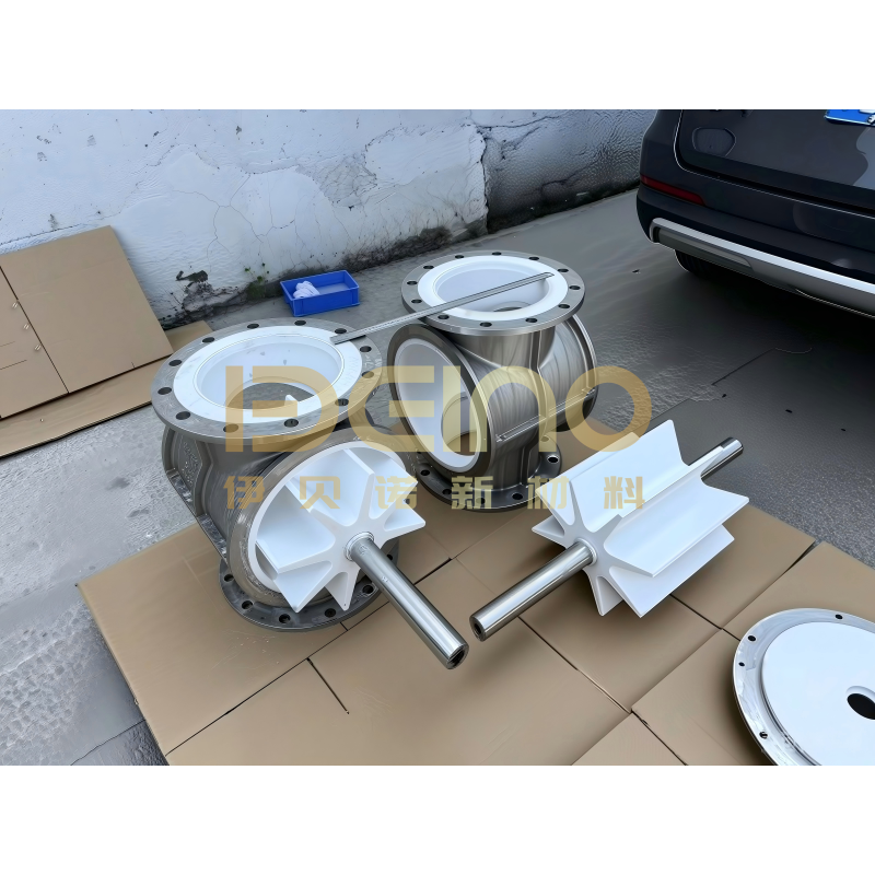 Quality Alumina Ceramic Lined Rotary Discharge Valve for Abrasive Powder Conveying for sale