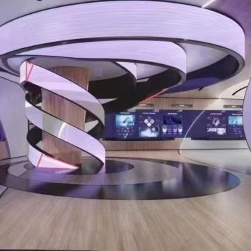 Quality Circular Thin Flexible LED Display Screen P1.8 P2 P2.5 P3 Full Color for sale