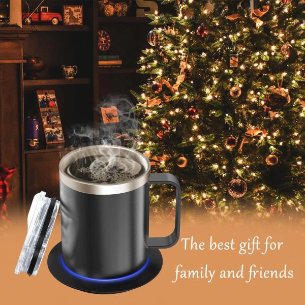 Quality Desktop Intelligent USB Self Warming Coffee Cup Travel Mug OEM for sale