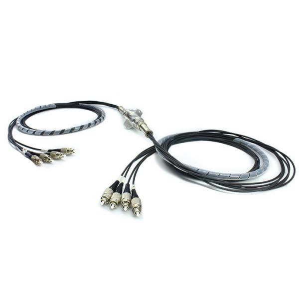 Quality OEM Fiber Electric RF Slip Ring Transmitter 4 Channels for sale