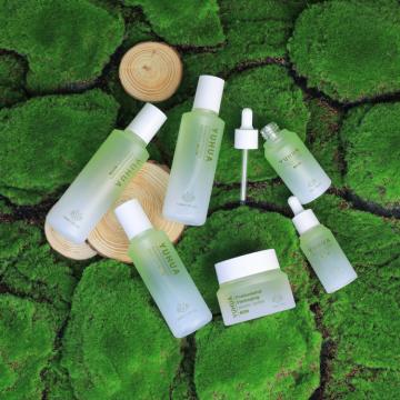 Quality PETG 50ml Cosmetic Serum Bottle Customized Logo Skincare Jar for sale