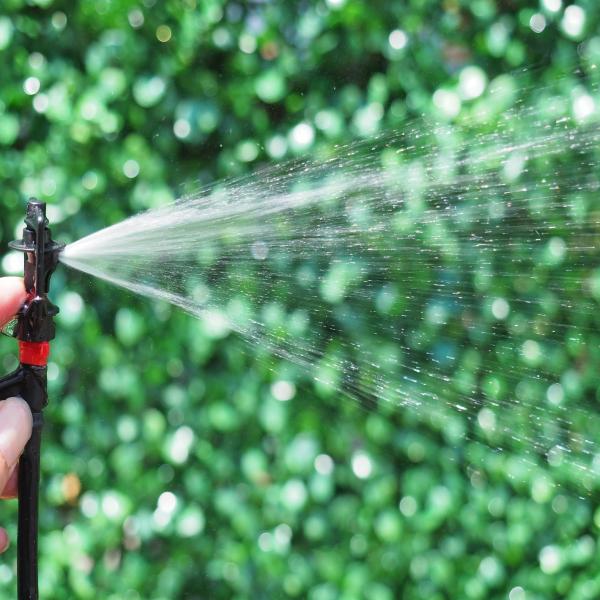 Quality Durable Plastic Sprinkler for 360 Rotating Garden Quick Connect and Special for sale