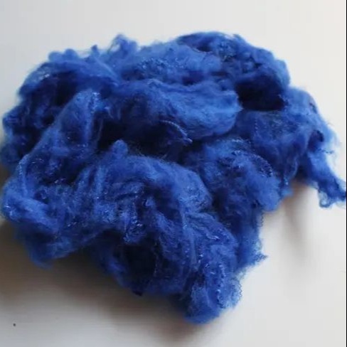 Quality Lightweight Low Moisture Polyester Staple Fiber PSF with 1.2-15dtex Fineness for sale