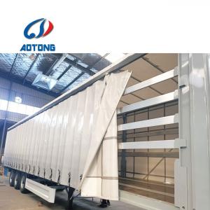 Quality 3-4 Axles 14-17 Meters 40t 50t Lorry Side Curtain Slider Trailer Truck for sale