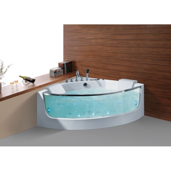 Quality Elegant Ladodo E-605 Corner Massage Bathtub With 1.0HP Massage Pump for sale