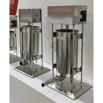 Quality 260w Meat Processing Machine Piston Sausage Stuffer Machine Manual Quantitative for sale