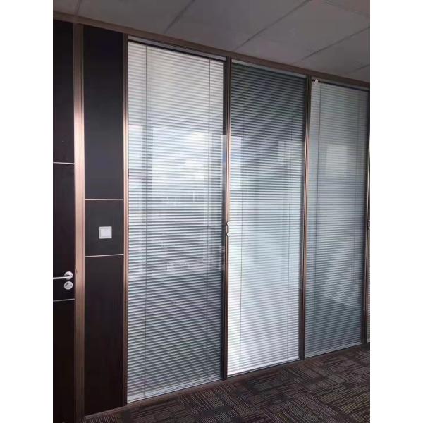 Quality Demountable Clear Glazed Glass Partition Wall For Office 12mm for sale