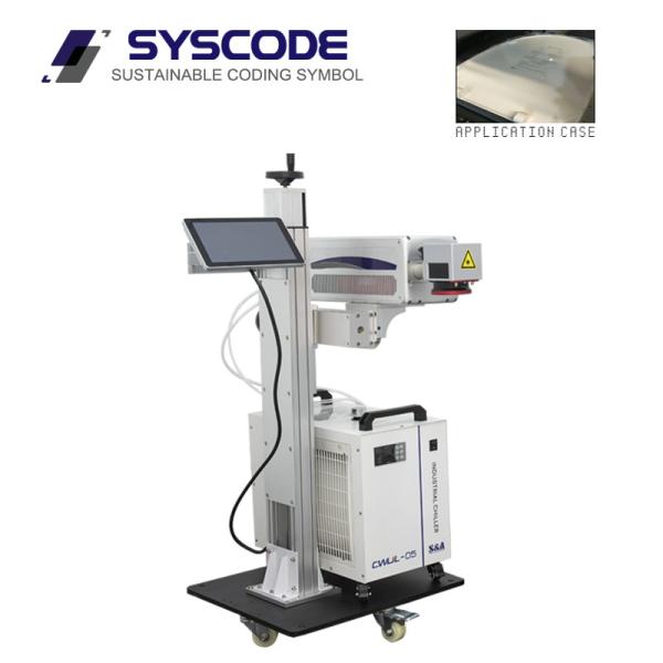 Quality 10W UV Laser Marker Desktop Design High Accuracy For Glass Engraving And Syscode for sale