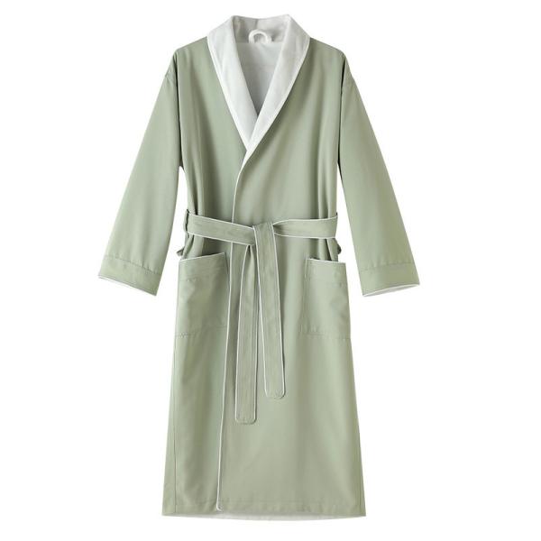 Quality Classical Handwash Cotton Terry Cloth Robe Waffle Terry Robe for sale