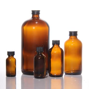 Quality 60ml Mini Lotion Bottles Bulk 4oz Boston Round Glass Diffuser for sale
