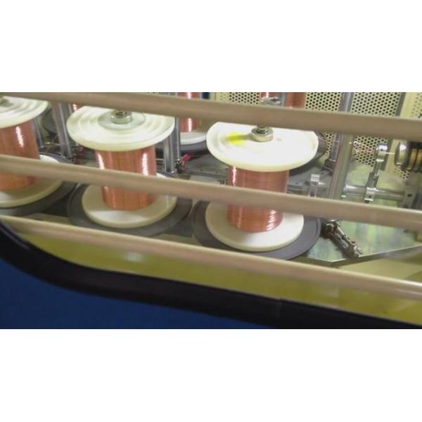 Quality Automatic Wire Cable Buncher Double Twist Buncher , Cable Bunching Machine for sale