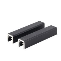 Quality Simple Design Aluminum Alloy Glass Railing Balustrades for Balcony and Swimming for sale