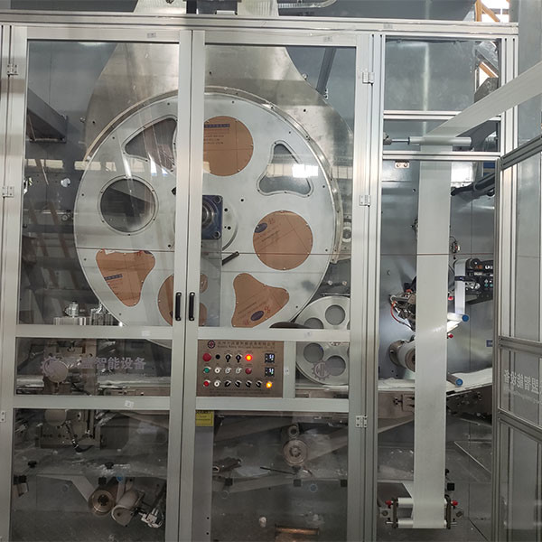 Quality High Speed Adult Diaper Making Machine Automatic Control System Lower Energy for sale