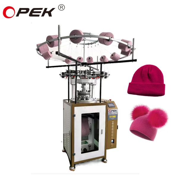 Quality Opek 366A Knitting Machine for Fish Scale Pattern Scarf/Winter Hat/Beanie for sale