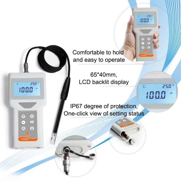 Quality High Precision PH Sensor Handheld Portable Dissolved Oxygen Meter for Aquaculture for sale